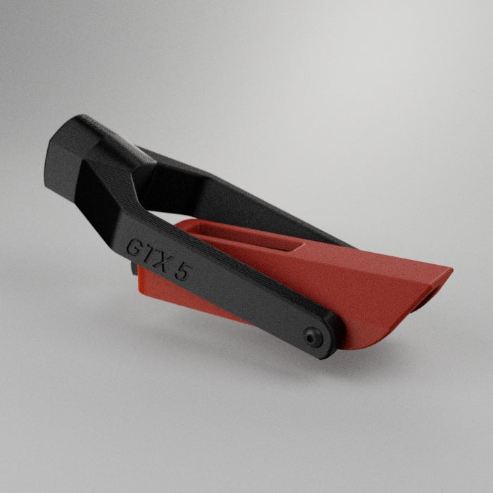 GTX 5 - Head for Curling Delivery Stick - Black / Red – GTX CURLING